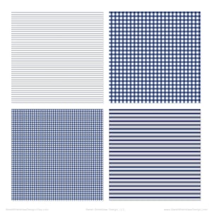 Seamless Digital Paper. Digital Pattern. Navy Blue Digital Paper. Plaid ...