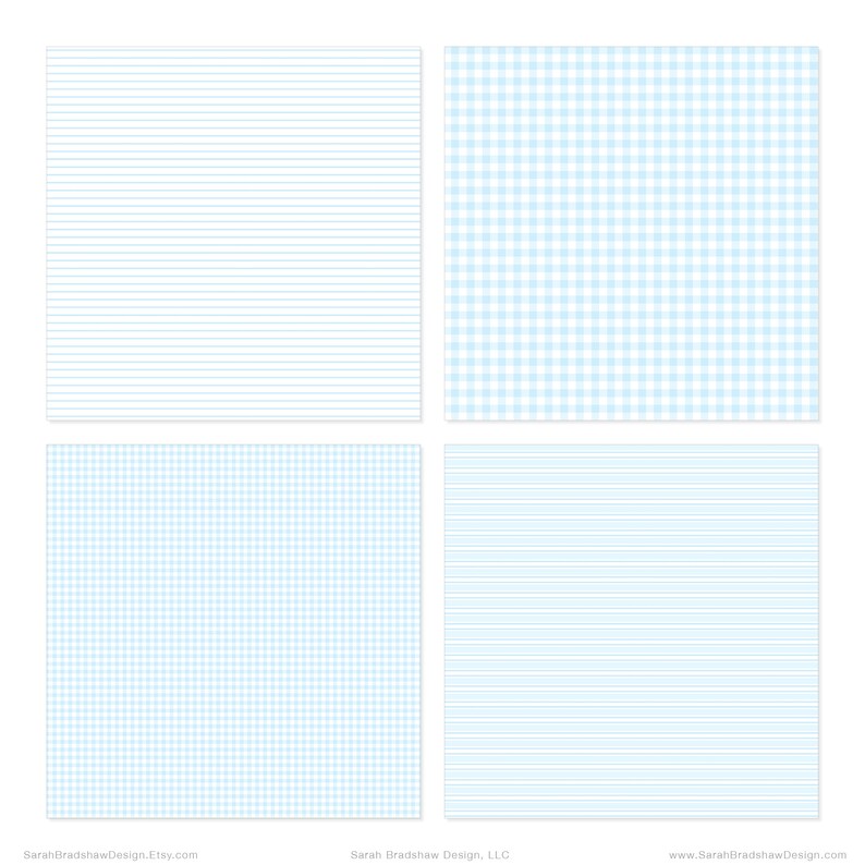 Seamless Digital Paper. Digital Pattern. Light Blue Digital Paper ...