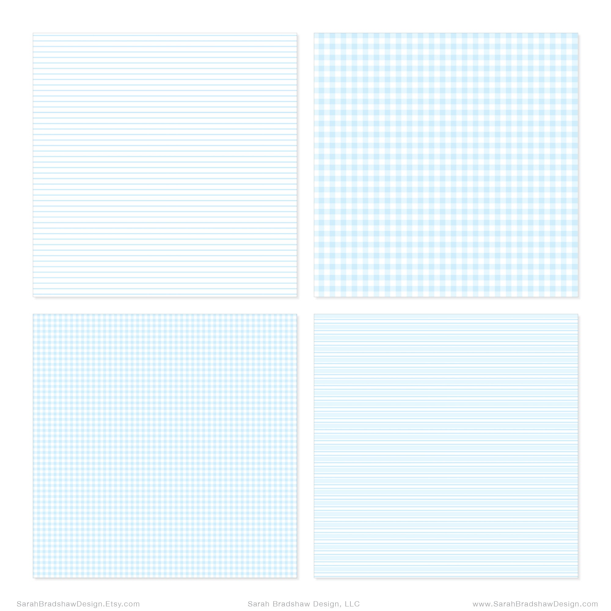 Seamless Digital Paper. Digital Pattern. Light Blue Digital Paper ...