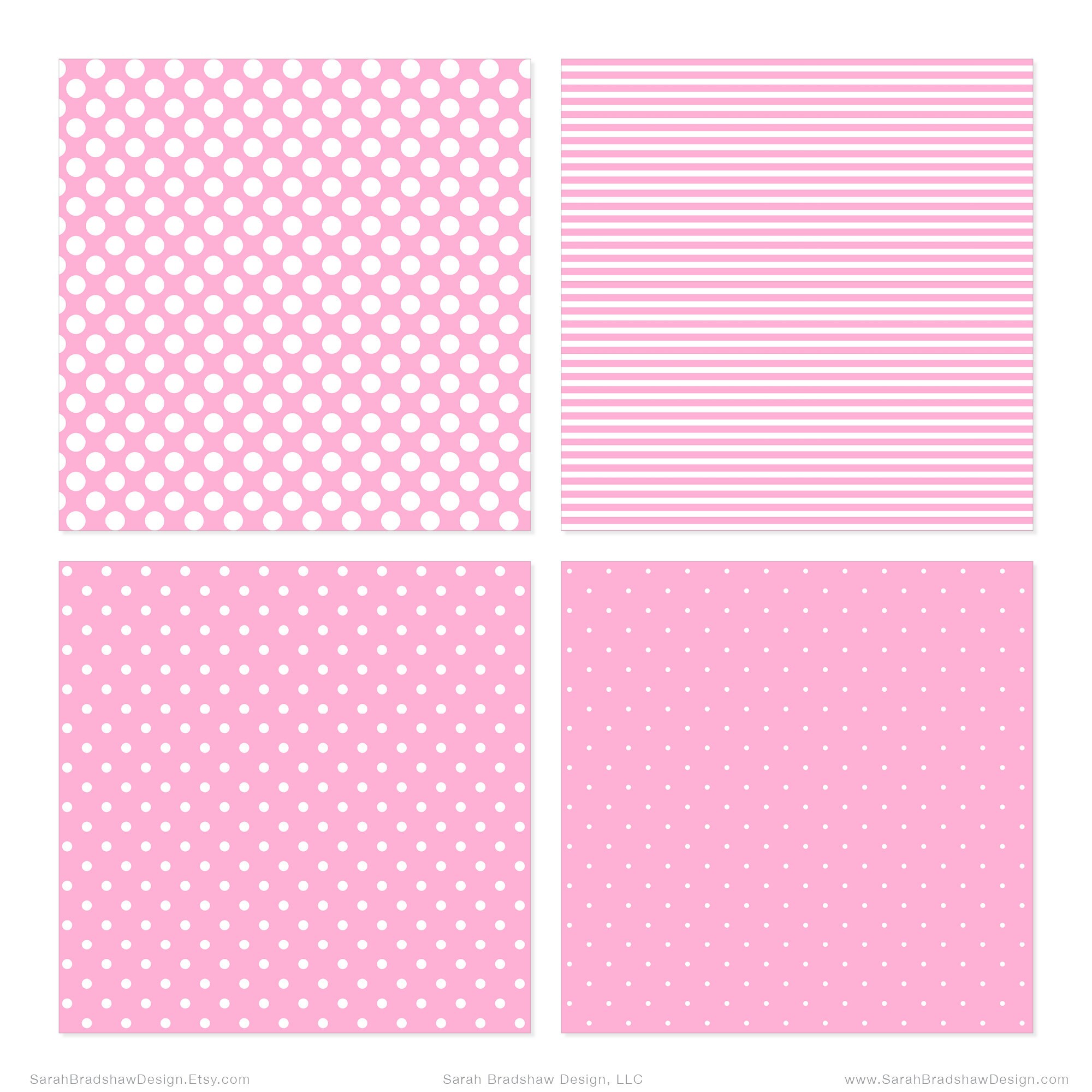 Seamless Digital Paper. Digital Pattern. Pink Digital Paper. Plaid ...