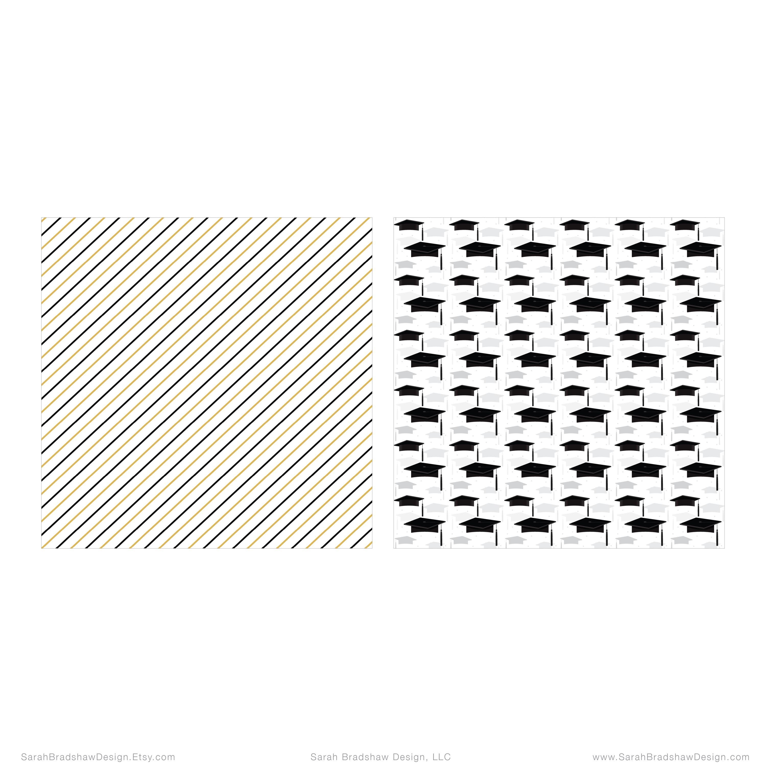 Seamless Graduation Digital Paper. Class of 2026 Download. High School ...