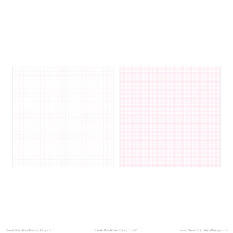 Pastel Pink Digital Paper: Seamless Patterns (PNG Files) - Etsy