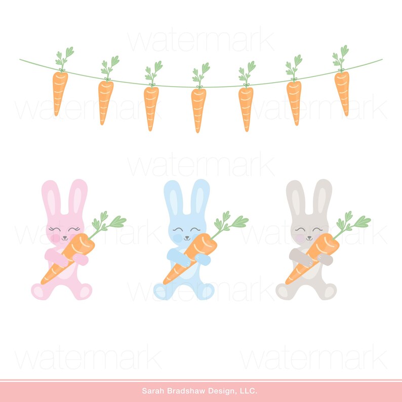 Easter Bunny Clip Art, Easter Clip Art, Easter Eggs, Easter Chicks ...