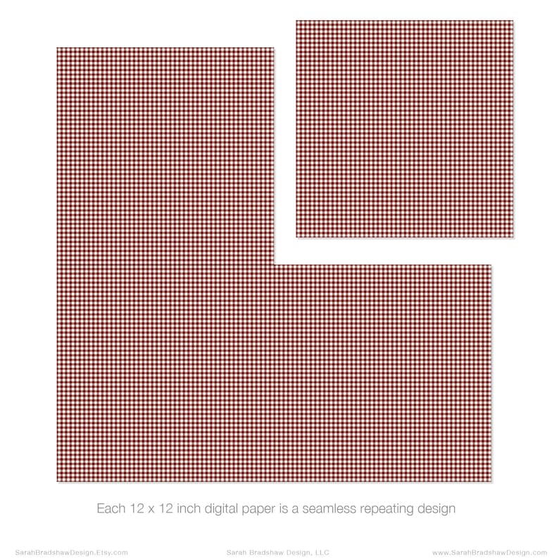 Seamless Digital Paper. Digital Pattern. Preppy Patterns. Maroon. Plaid ...