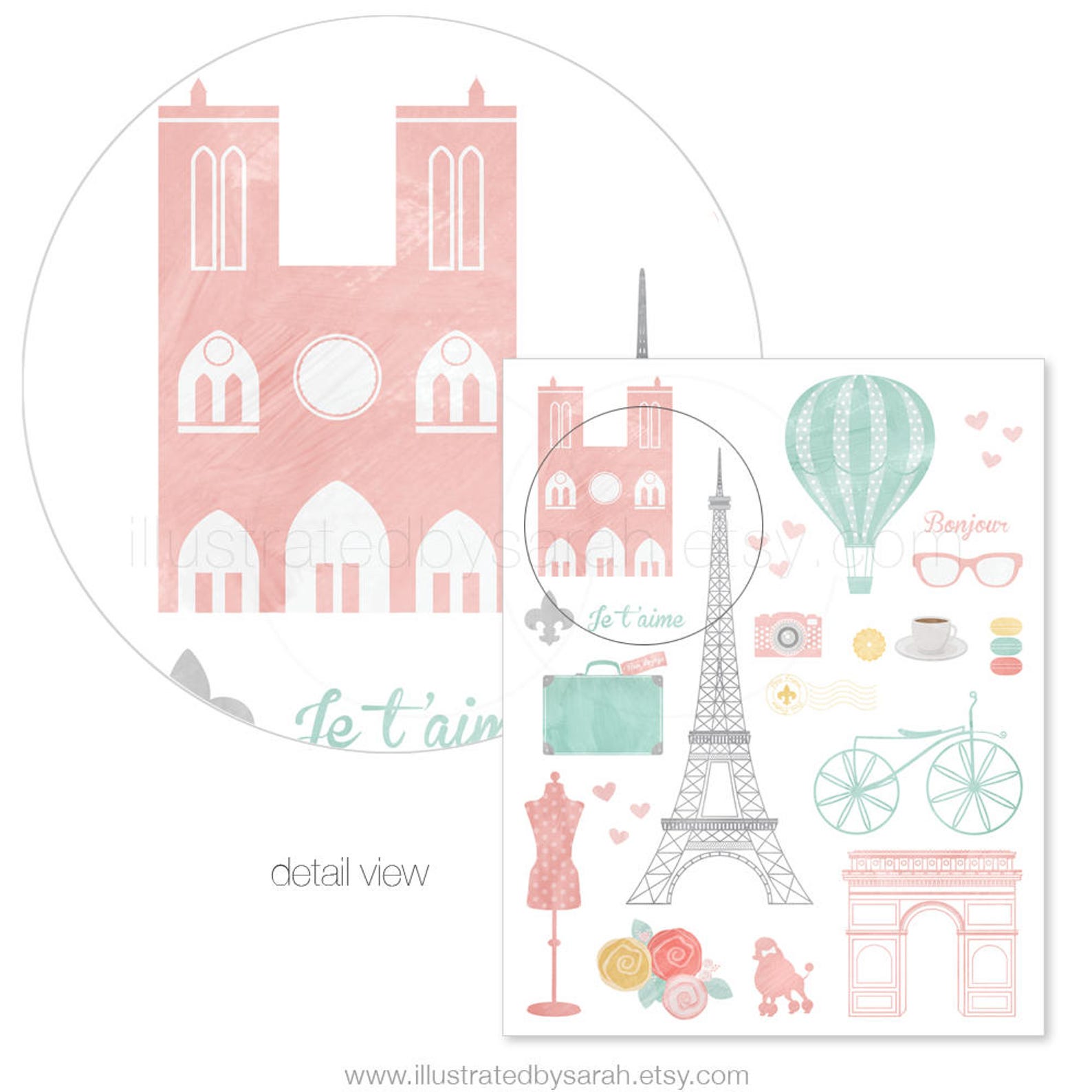 Paris Print. Printable Poster. Paris Wall Art. Travel Poster. Digital ...
