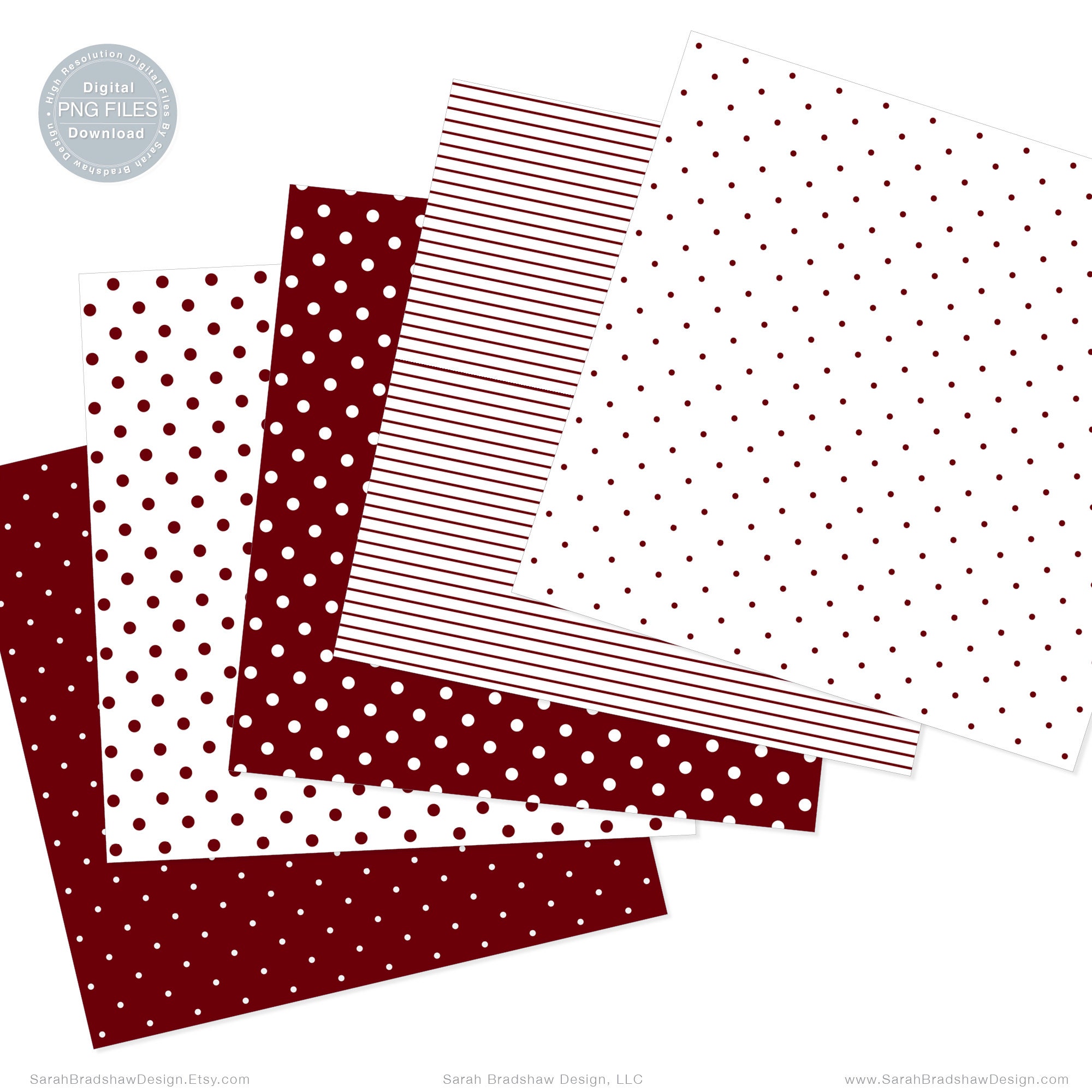 Seamless Digital Paper. Digital Pattern. Preppy Patterns. Maroon. Plaid ...