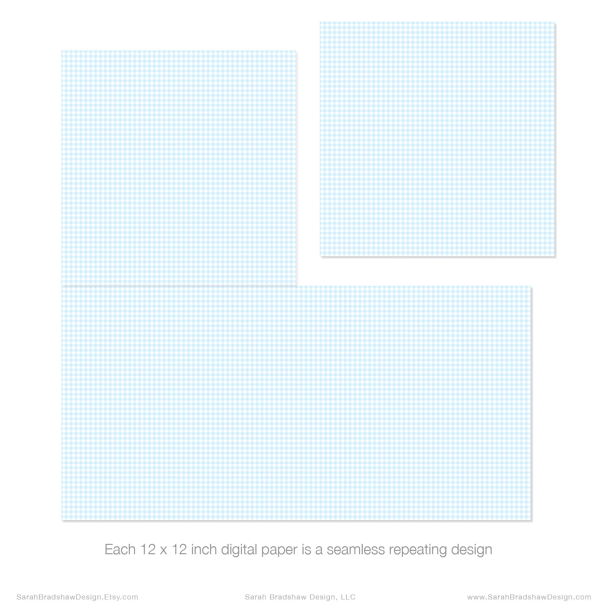 Seamless Digital Paper. Digital Pattern. Light Blue Digital Paper ...