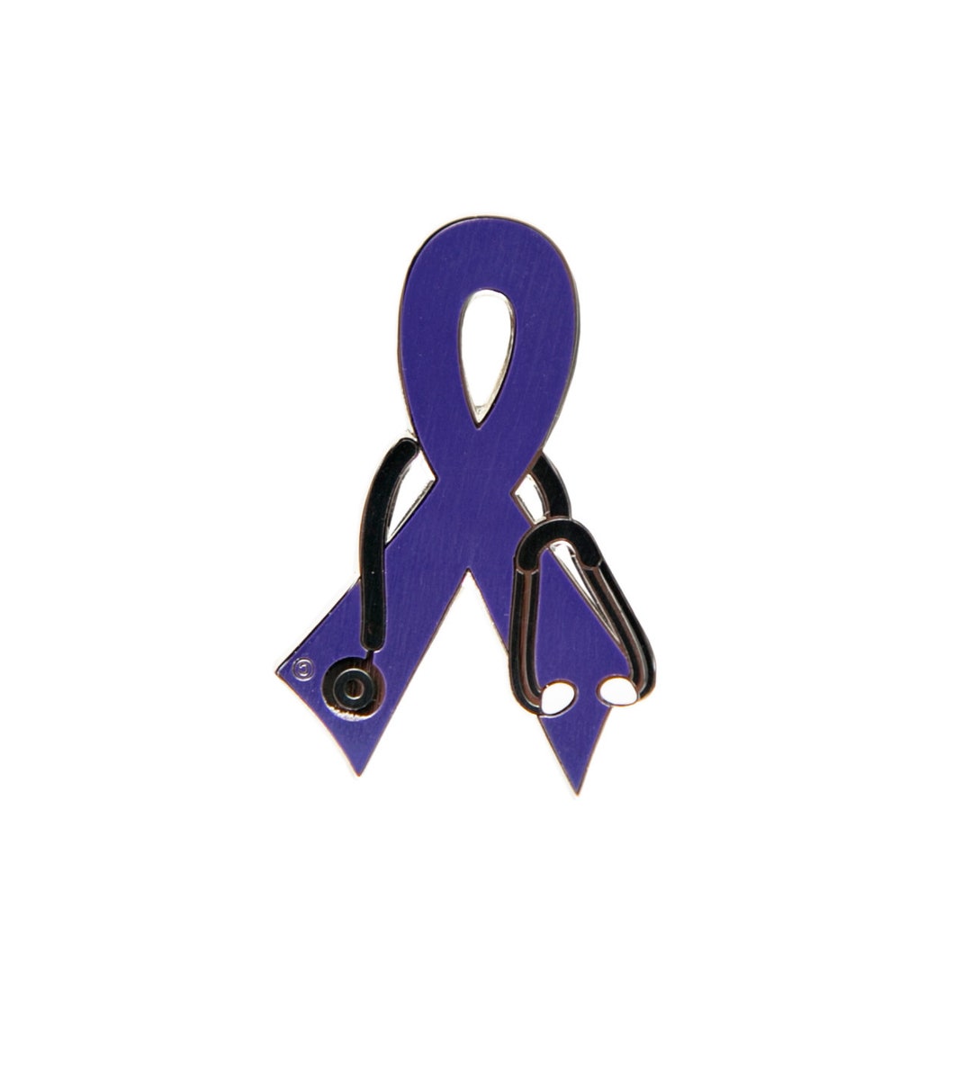 Cancer Awareness Cancer Gift Lapel Pin Purple Ribbon Pin for Pancreatic ...