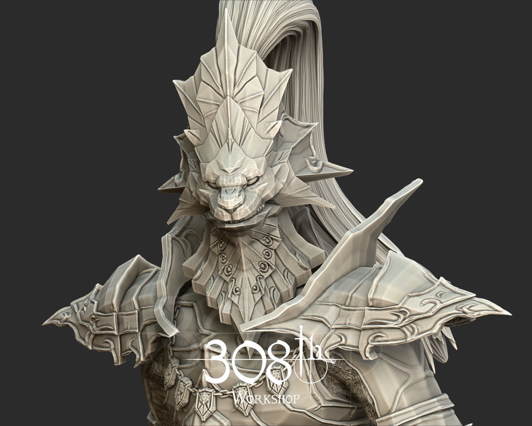 Dragon Slayer Ornstein - Dark Souls - STL Digital Model 3D - Etsy