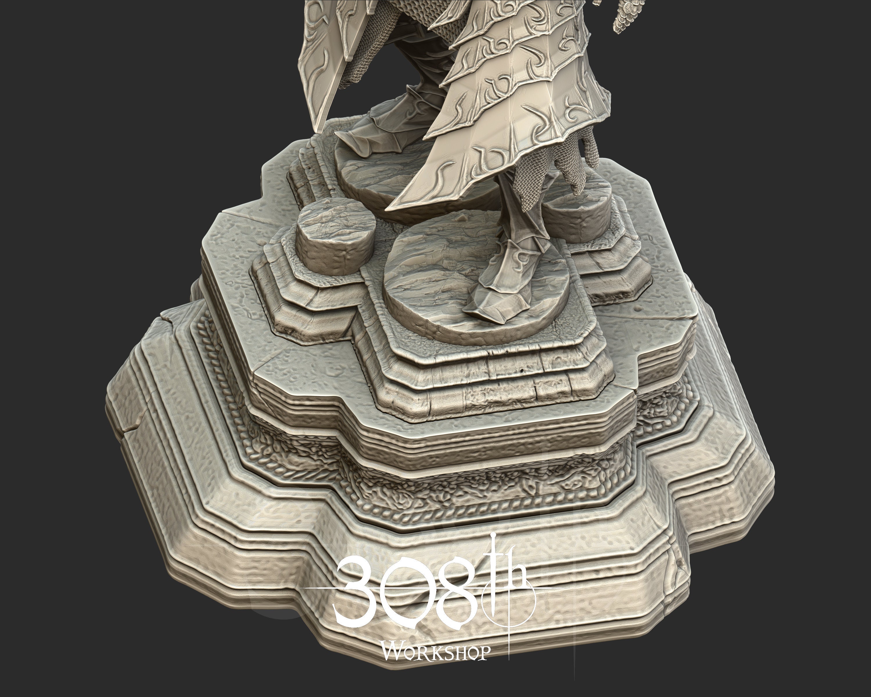 Dragon Slayer Ornstein - Dark Souls - STL Digital Model 3D - Etsy
