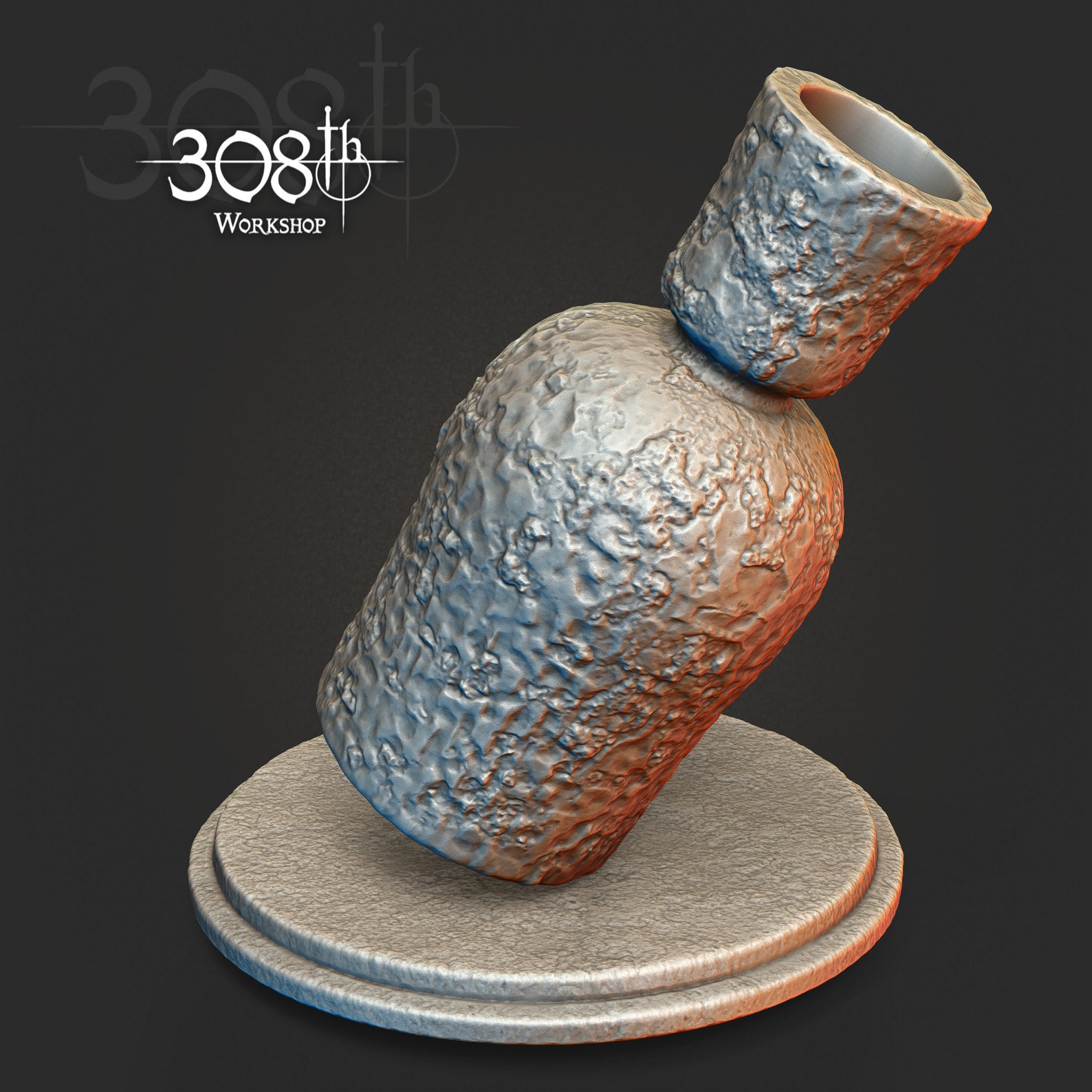 Estus Flask Dark Souls STL Digital Model 3D - Etsy