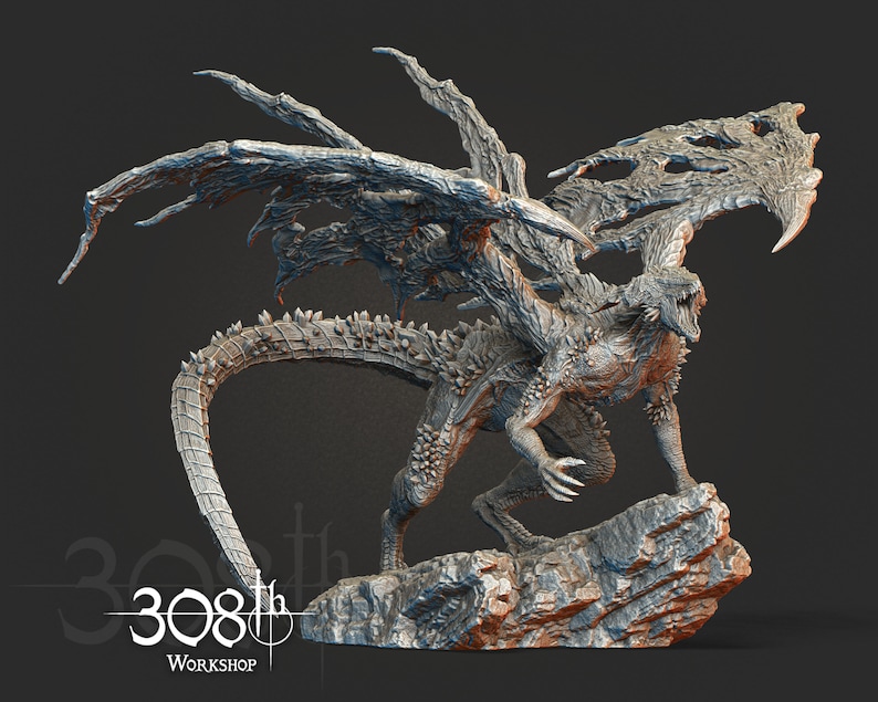 Darkeater Midir Dark Souls STL Digital Model 3D - Etsy Australia