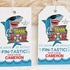 Shark Name Game Boy Shark Birthday Sign Shark Party Activity What's ...