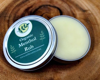 Menthol Rub | Etsy