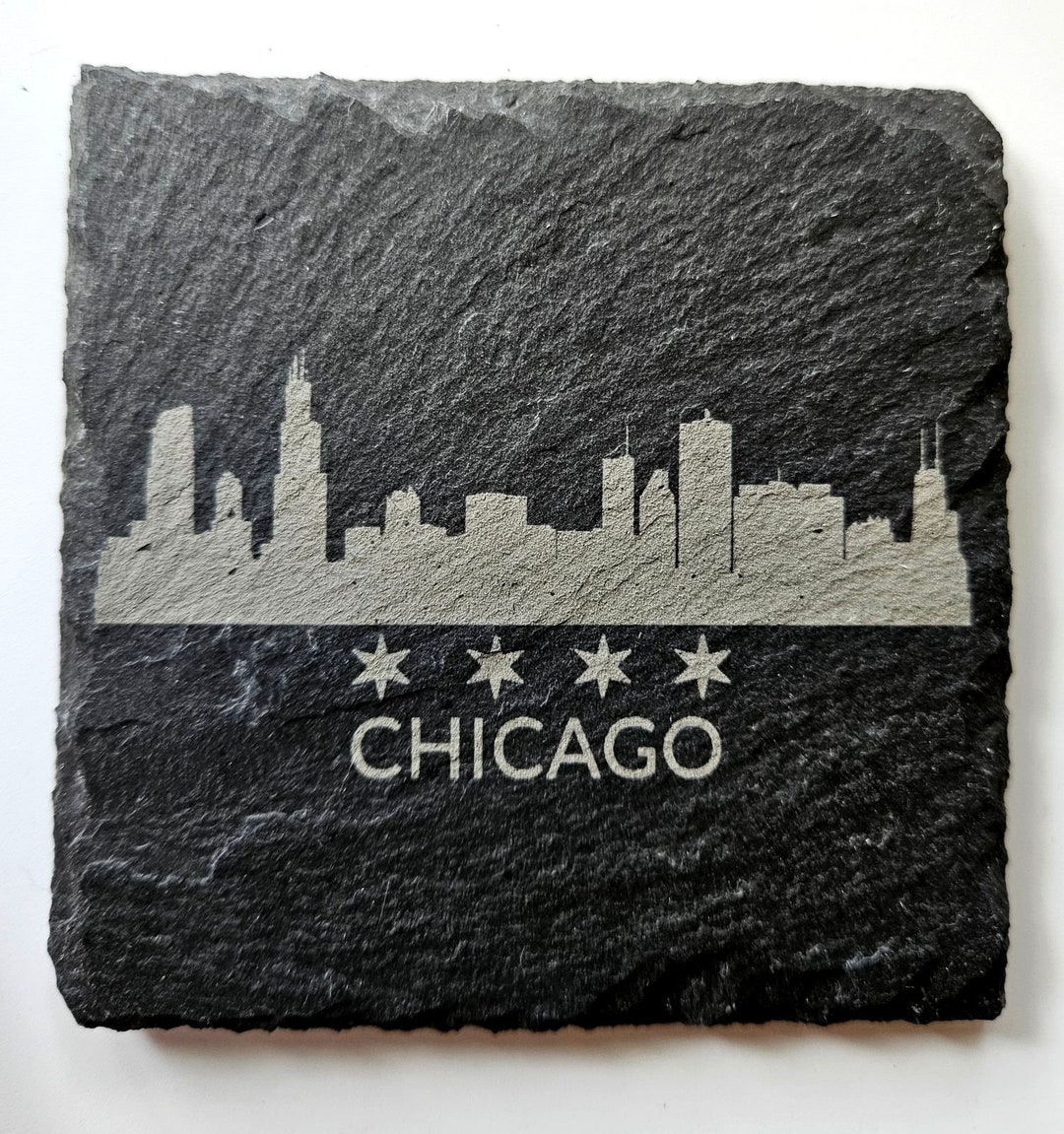 Set of 4 Chicago Coasters - 4 Different Designs - Etsy