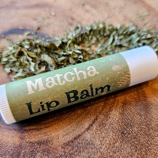 Matcha Lip Balm - Etsy