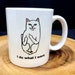 Cat Mug, Middle Finger Mug, F You Mug, Funny Cat Mug, Cat Coffee - Etsy