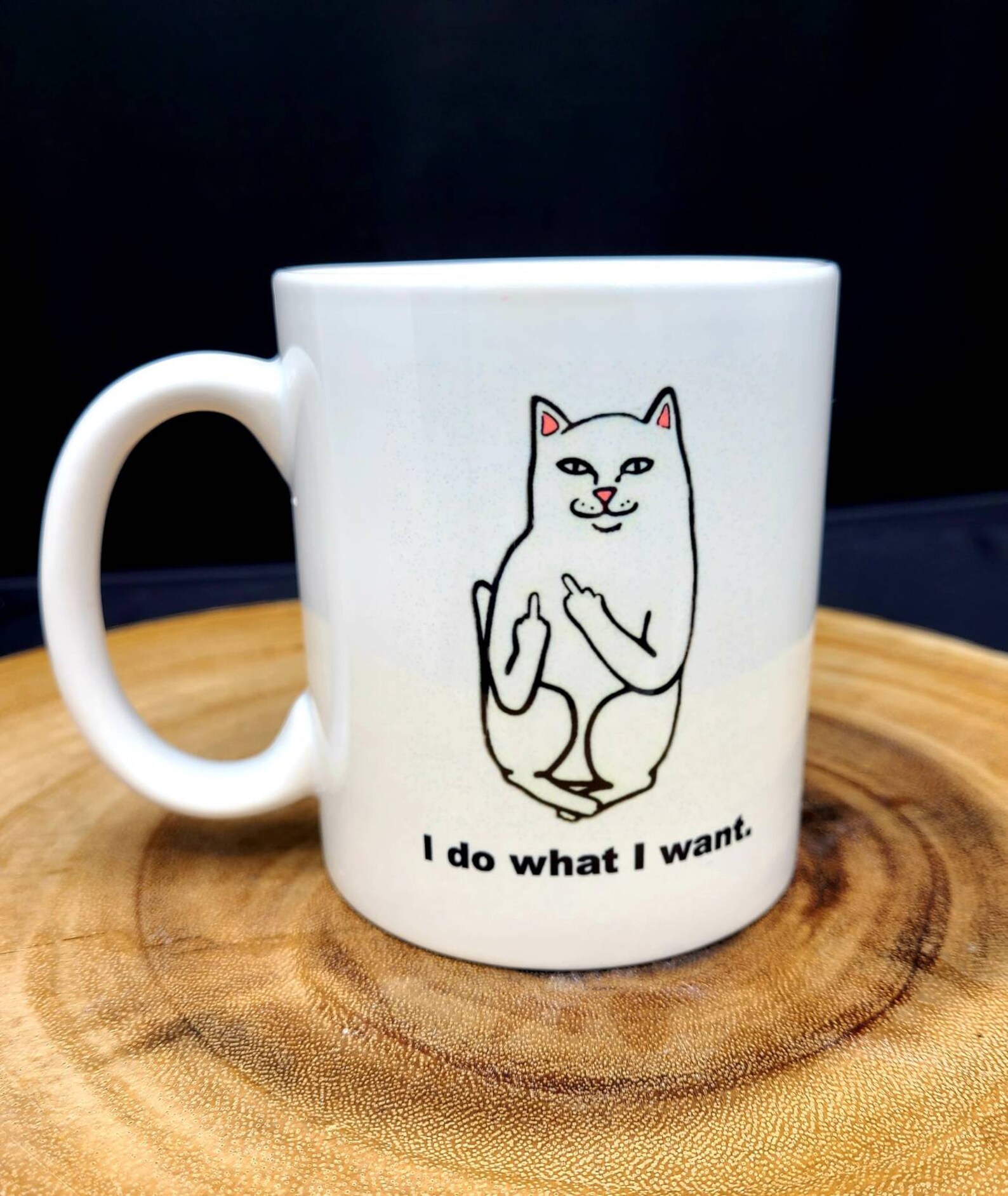 Cat Mug Middle Finger Mug F You Mug - Etsy