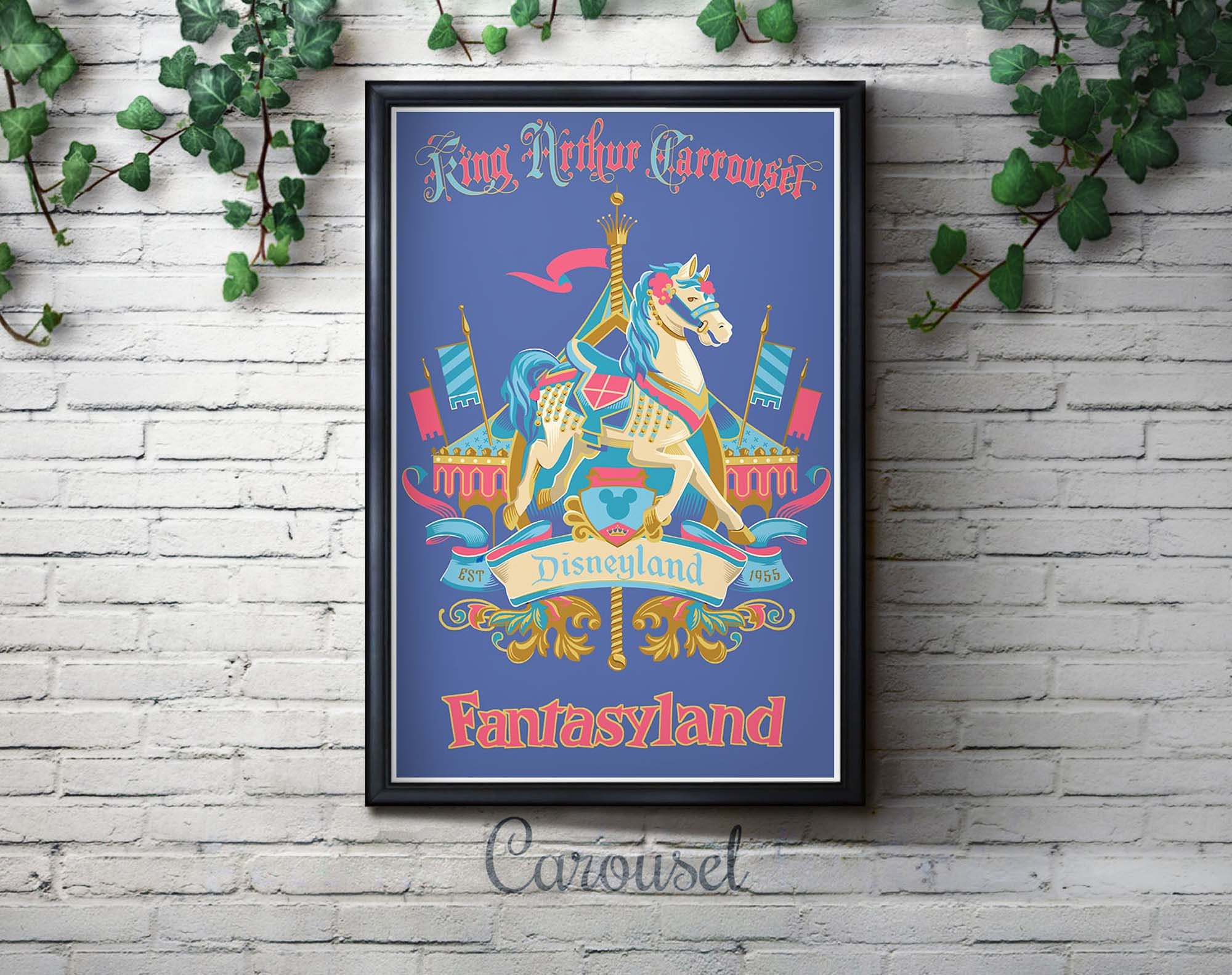 King Arthur Carrousel Poster