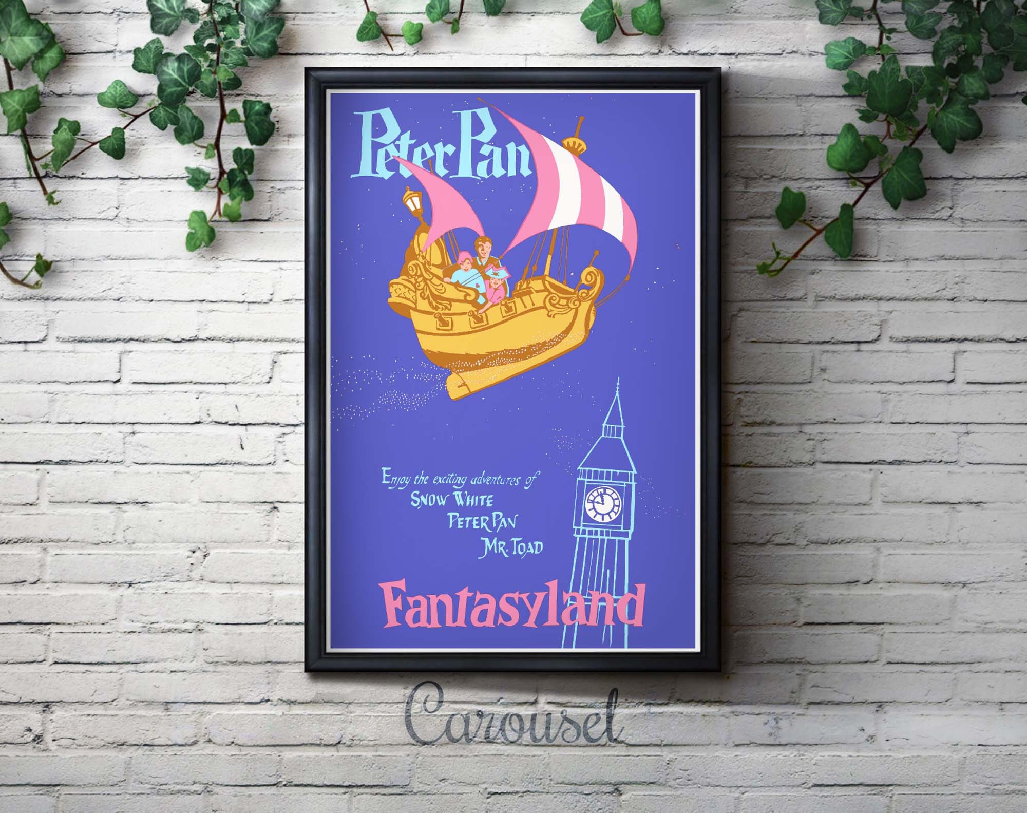 Peter Pans Flight Poster