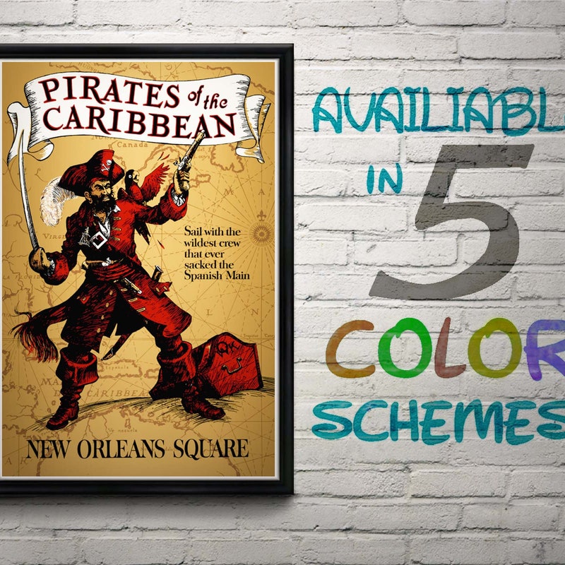 Pirates of Caribbean Movie Posters - Etsy