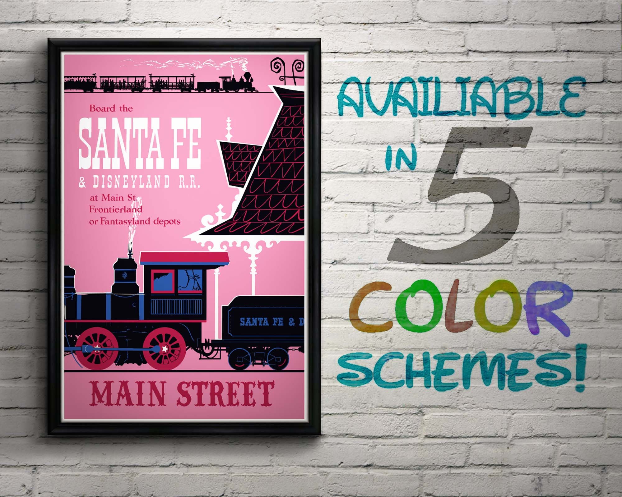 Railroad Poster Board