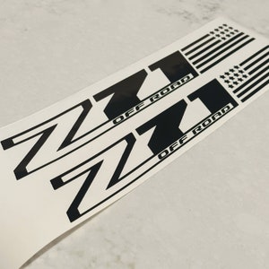 Chevy Z71 Decal - Hunting/fishing/outdoors/sports - Etsy