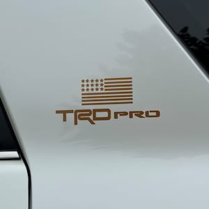 4runner TRD Pro C-post Decal - Hunting / Outdoors / Fishing / Sports - Etsy