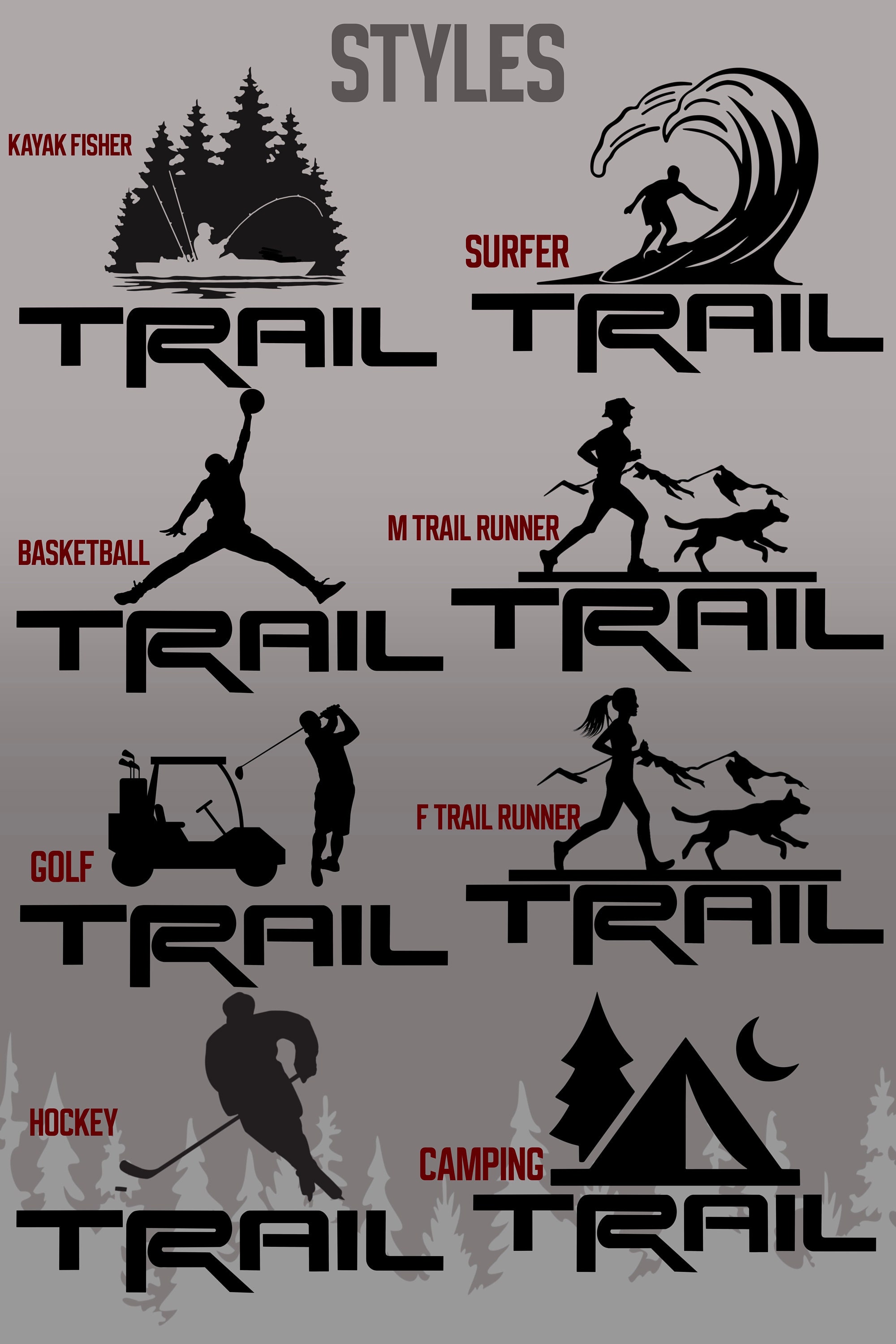 4runner Trail C-post Decal - Hunting / Fishing / Outdoors / Sports - Etsy