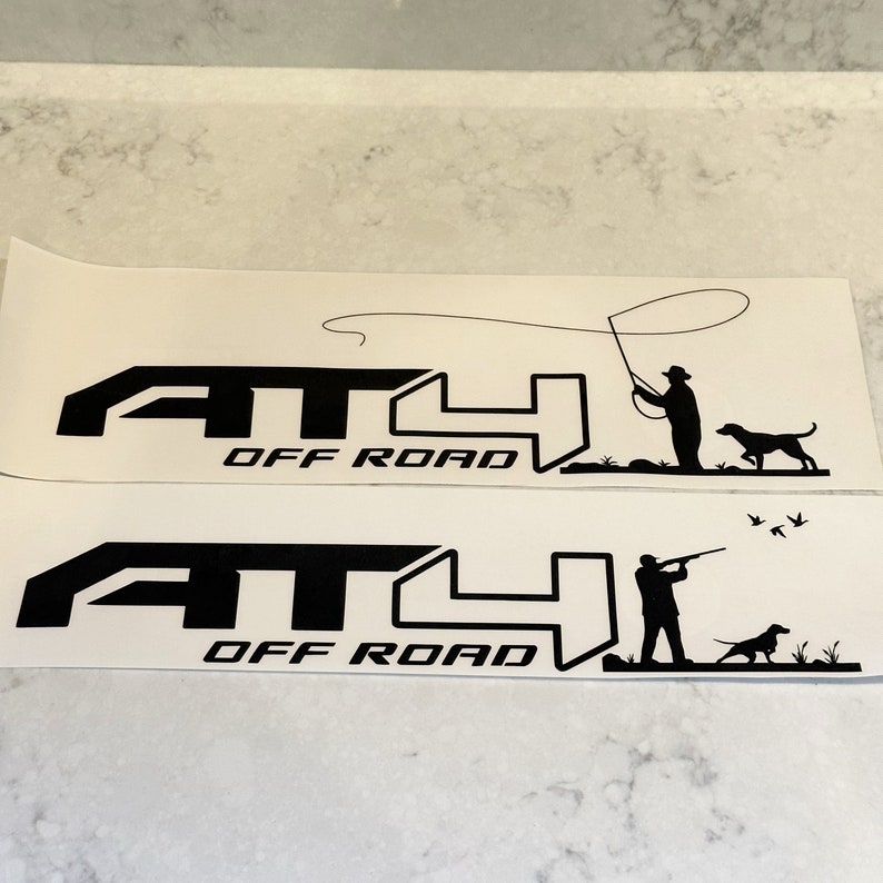 GMC AT4 Decals - Hunting/fishing/outdoors/sports - Etsy