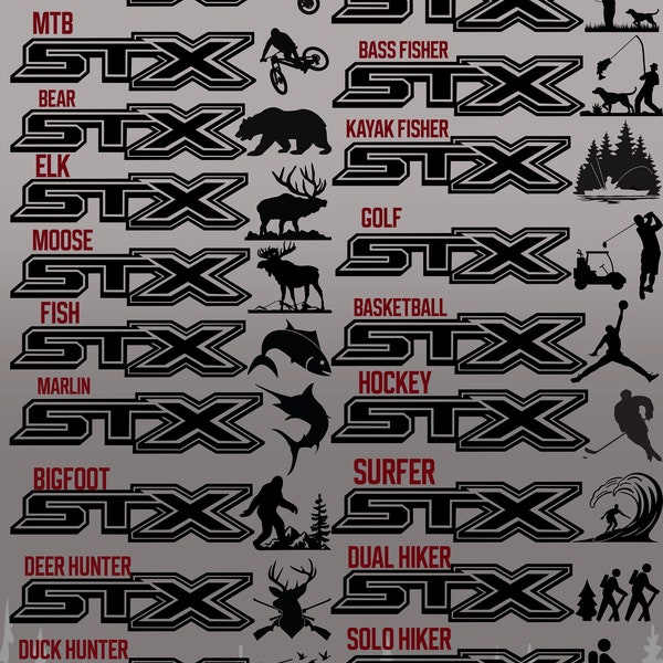 Ford F150 Stx 4x4 Decal - Etsy