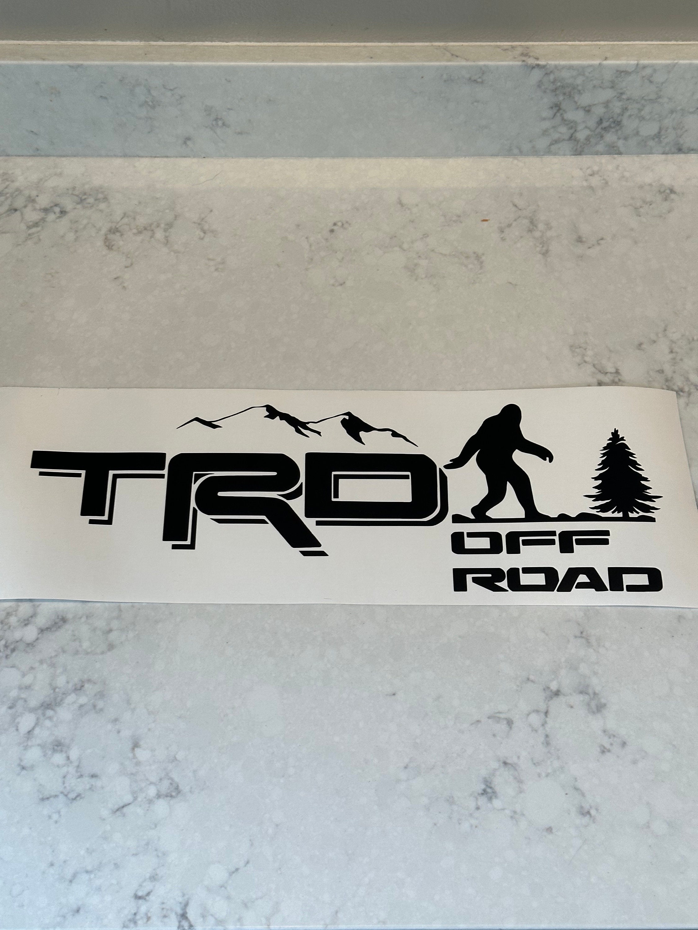 Toyota TRD OFF ROAD Decals- Fishing/hunting/outdoors/sports - Etsy
