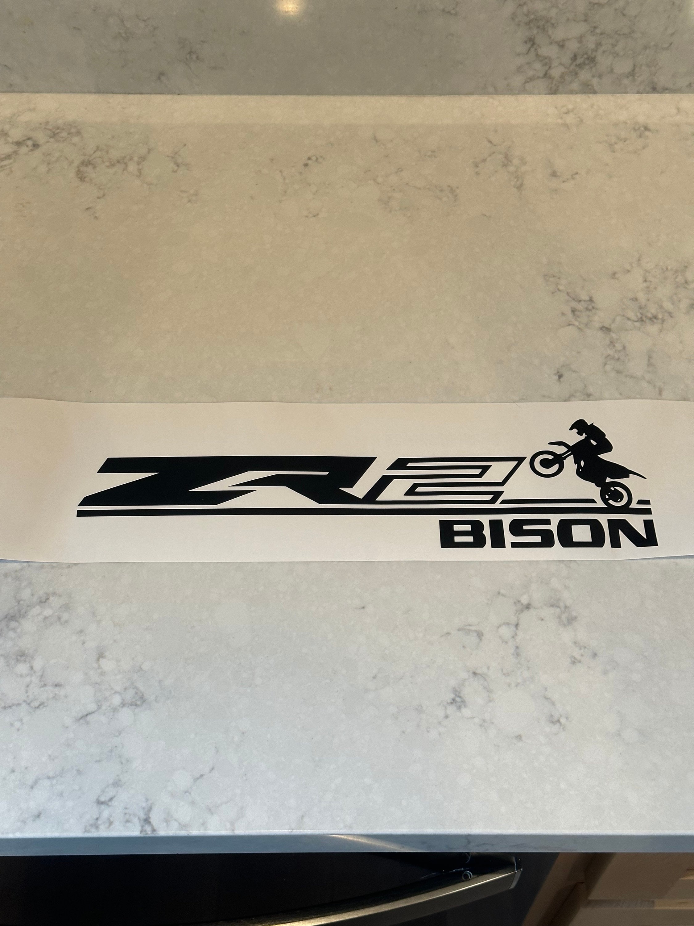 Chevy ZR2 Bison Decal Fishing / Hunting / Outdoors / Sports - Etsy