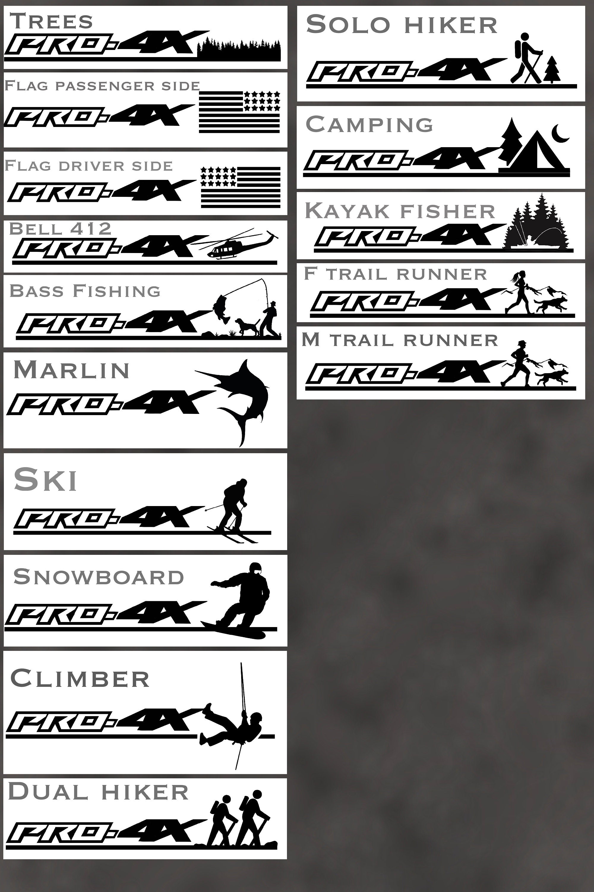 Nissan PRO-4X Decal Hunting/fishing/outdoors/sports - Etsy