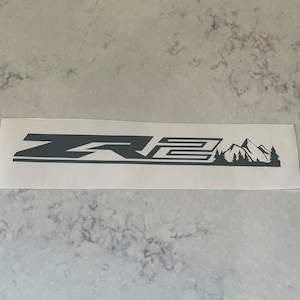 Chevy ZR2 Decal- Fishing / Hunting / Outdoors / Sports - Etsy
