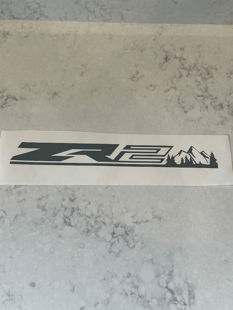 Chevy ZR2 Decal- Fishing / Hunting / Outdoors / Sports - Etsy