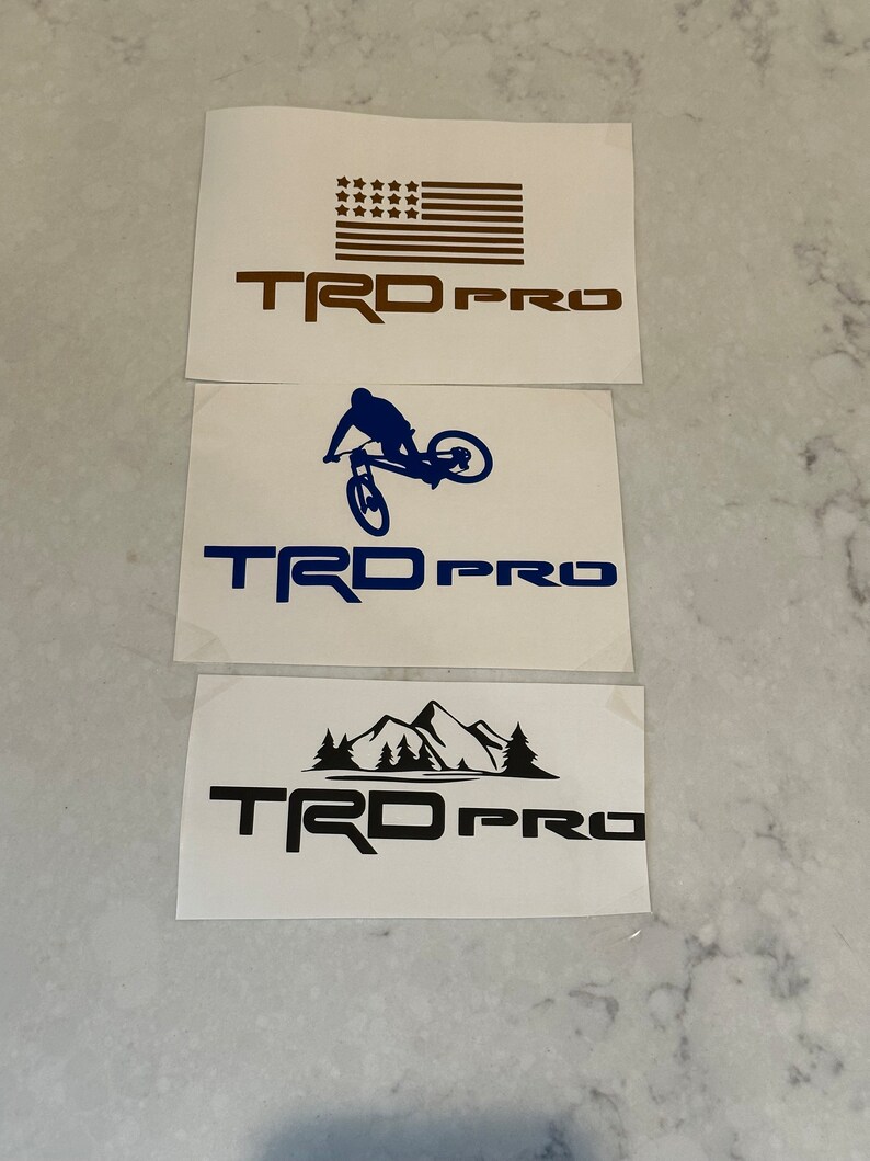 4runner TRD Pro C-post Decal Hunting / Outdoors / Fishing / Sports - Etsy