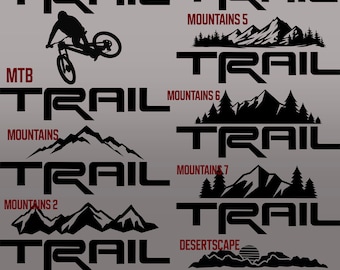 Trail Pro Decal - Etsy