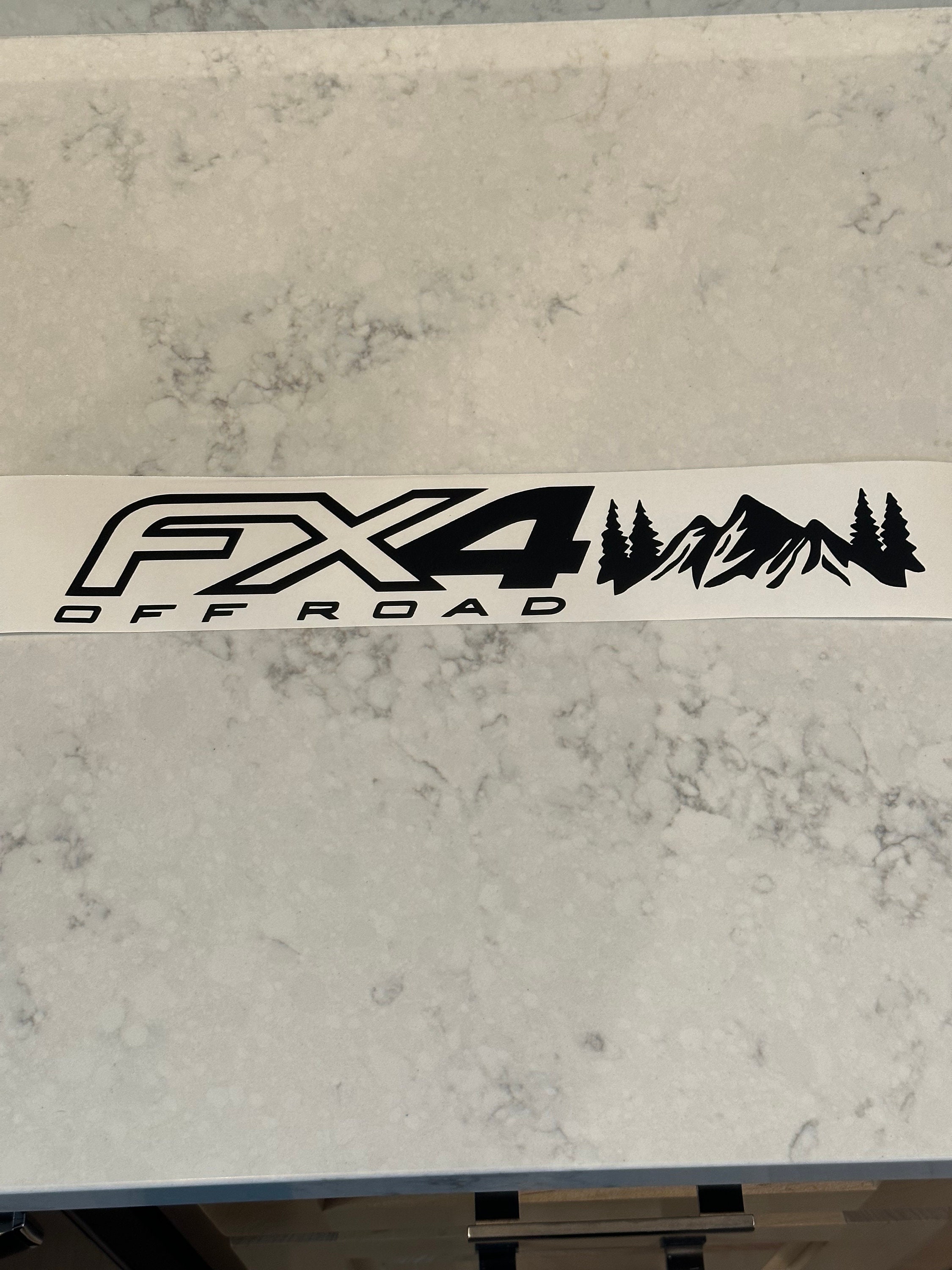 Ford FX4 Decals - Hunting/fishing/outdoors/sports - Etsy