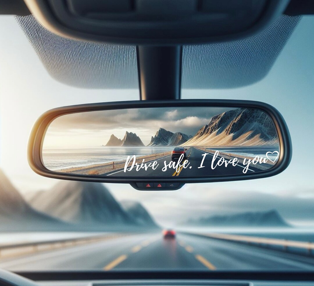 Rear View Mirror Decals / Stickers / Passenger Princess / Hello ...