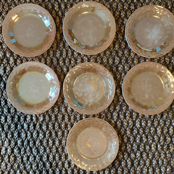 Peach Luster Ware - Etsy