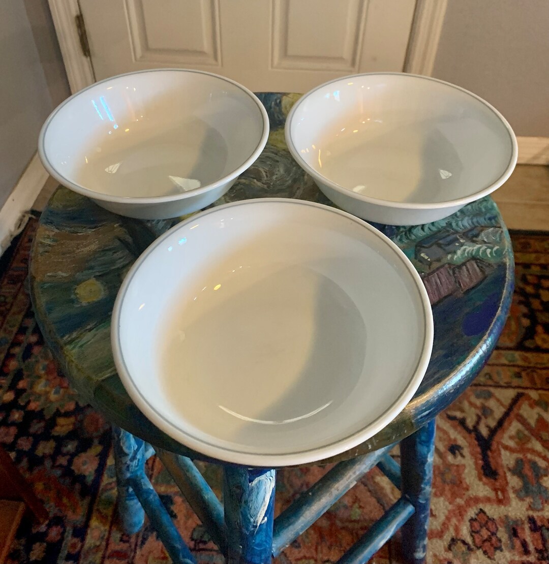 Set of 3 Corelle by Corning Cereal Soup Bowl Apricot Grove or Ribbon ...