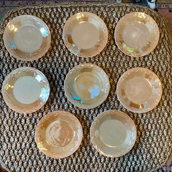 Peach Luster Ware - Etsy