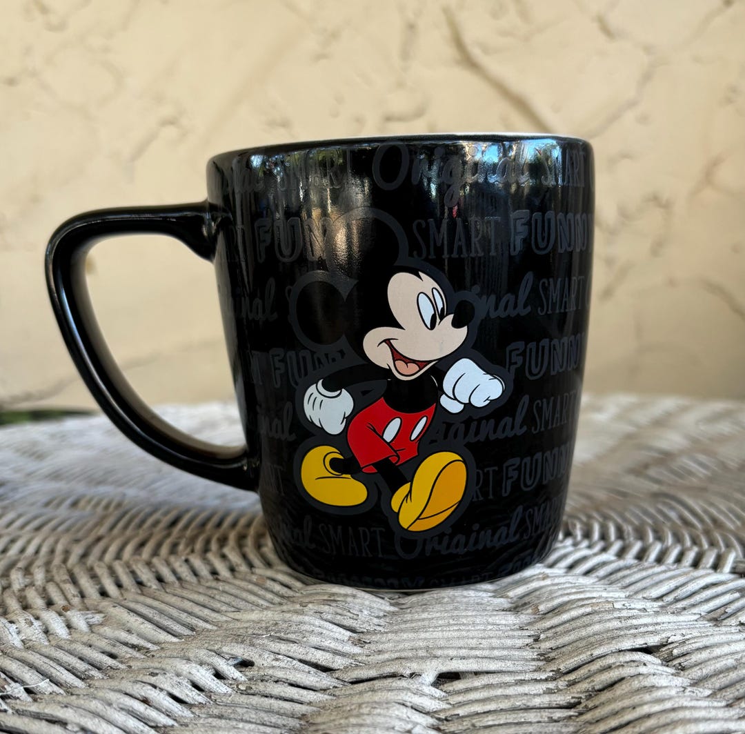 Discontinued Disney Parks Walt Disney World Mickey Mouse Black Coffee ...