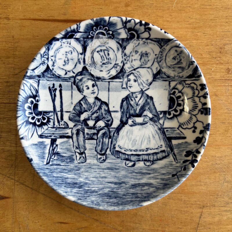 Sphinx Delft Plate - Etsy
