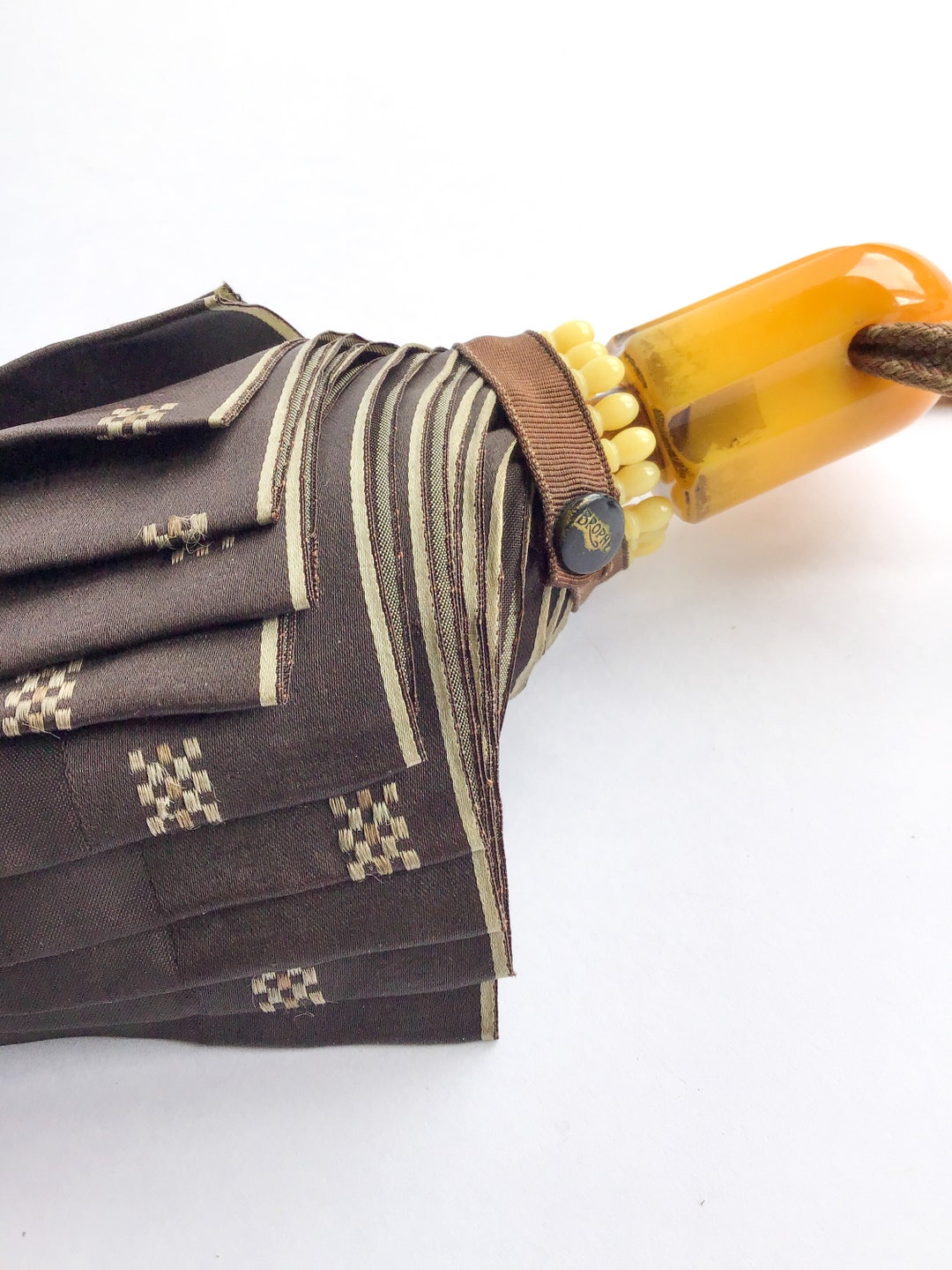 Antique Brophey Umbrella With Bakelite Handle - Etsy
