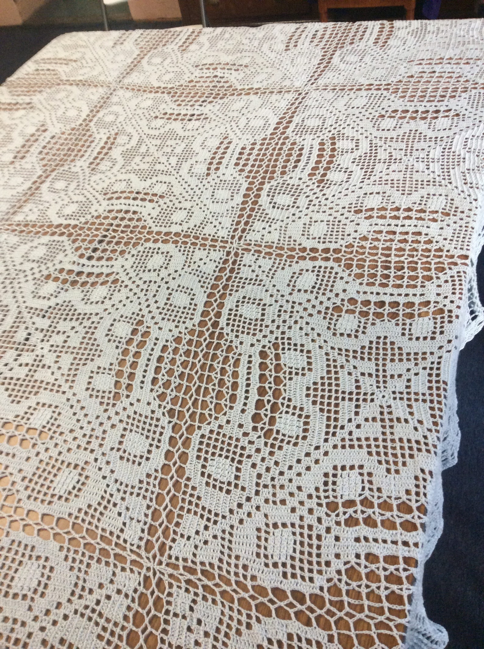 Floral Handmade Crochet Bedspread - Etsy