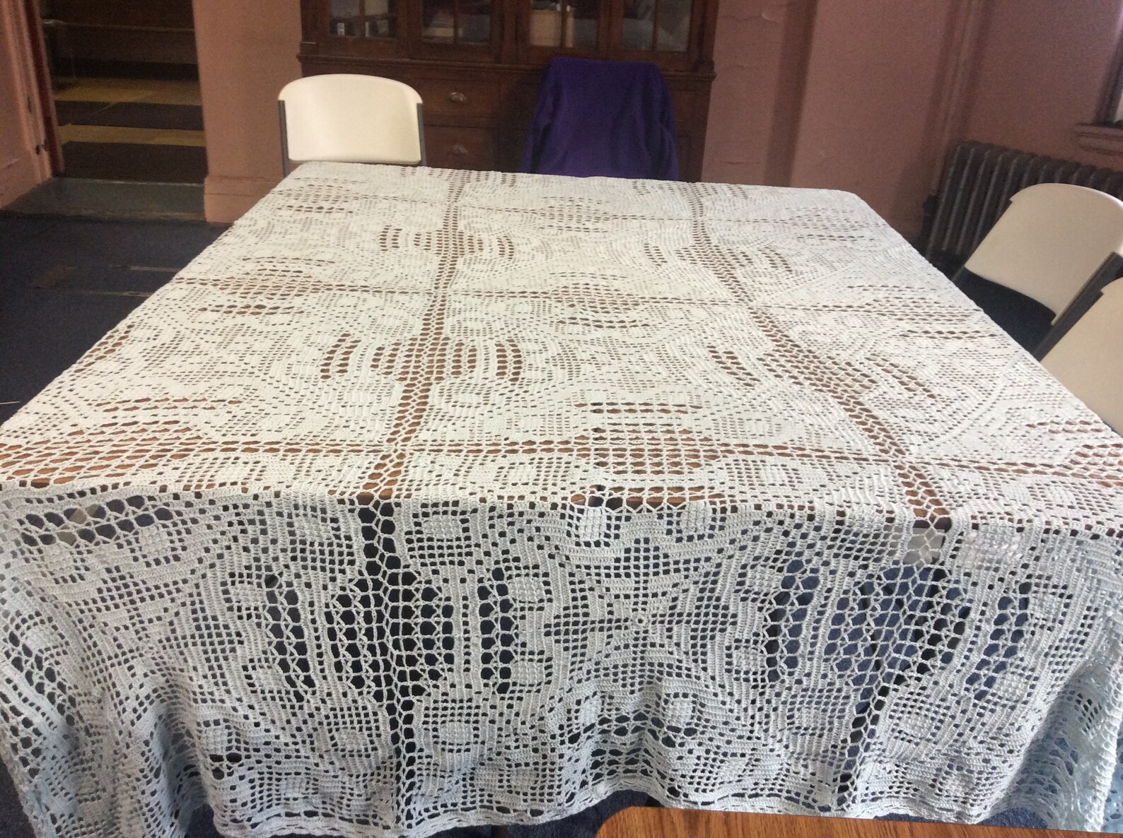 Floral Handmade Crochet Bedspread - Etsy