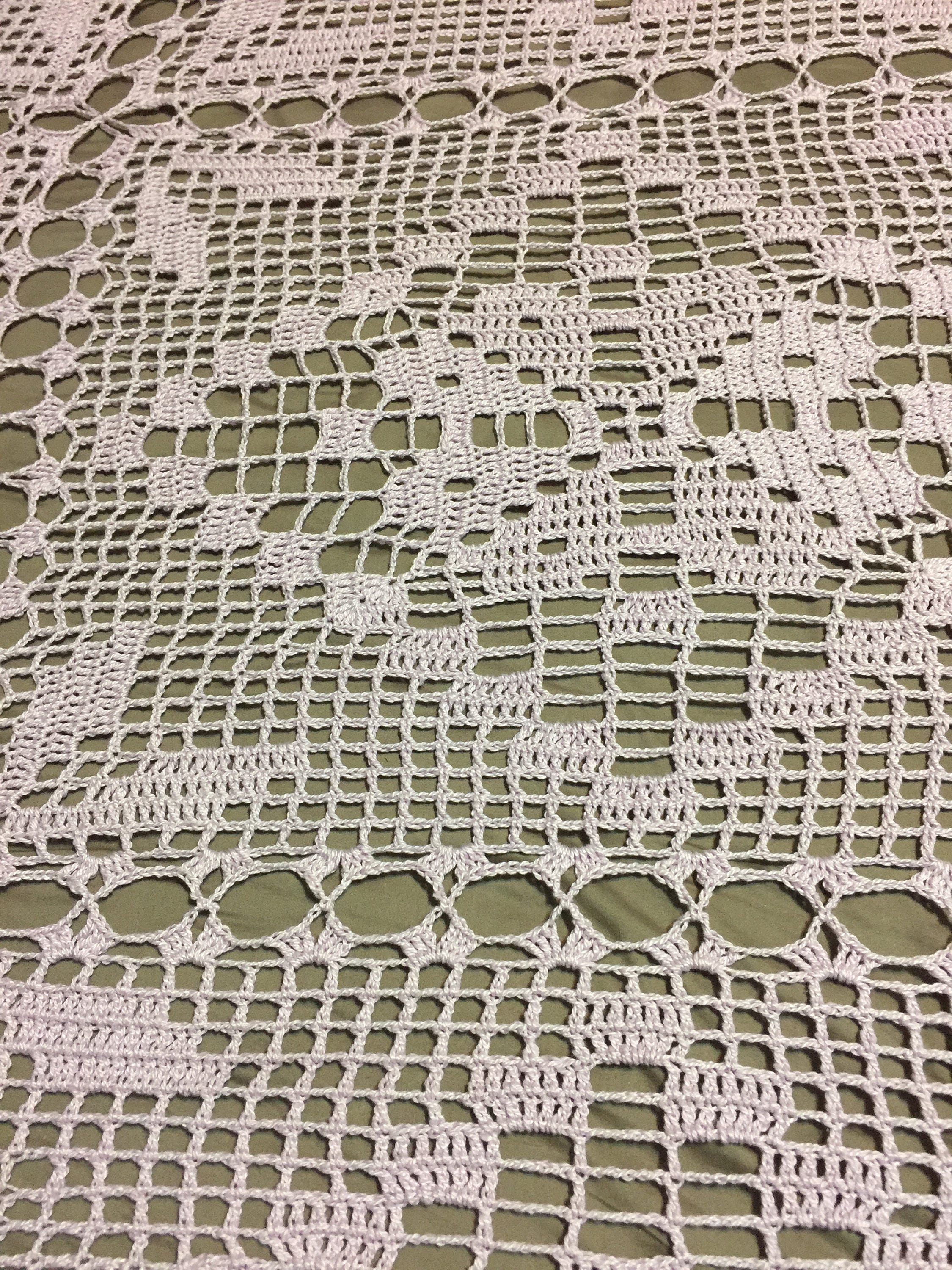 Floral Handmade Crochet Bedspread - Etsy