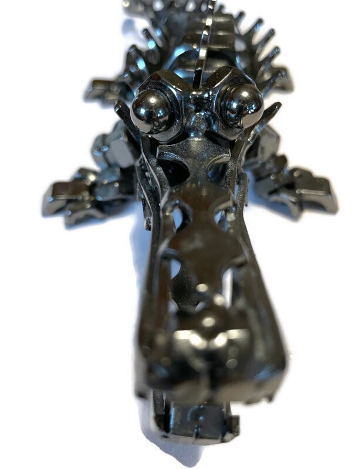 Alligator Metal Sculpture Made From Bolts, Gears and Bolts, Alligator ...